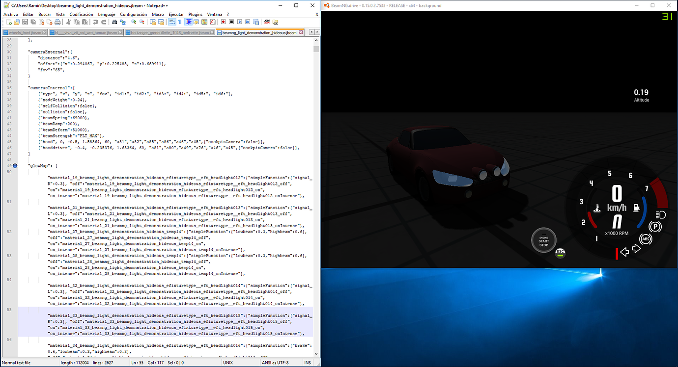 [GUIDE] How to make lights work in BeamNG (writing in progress ...